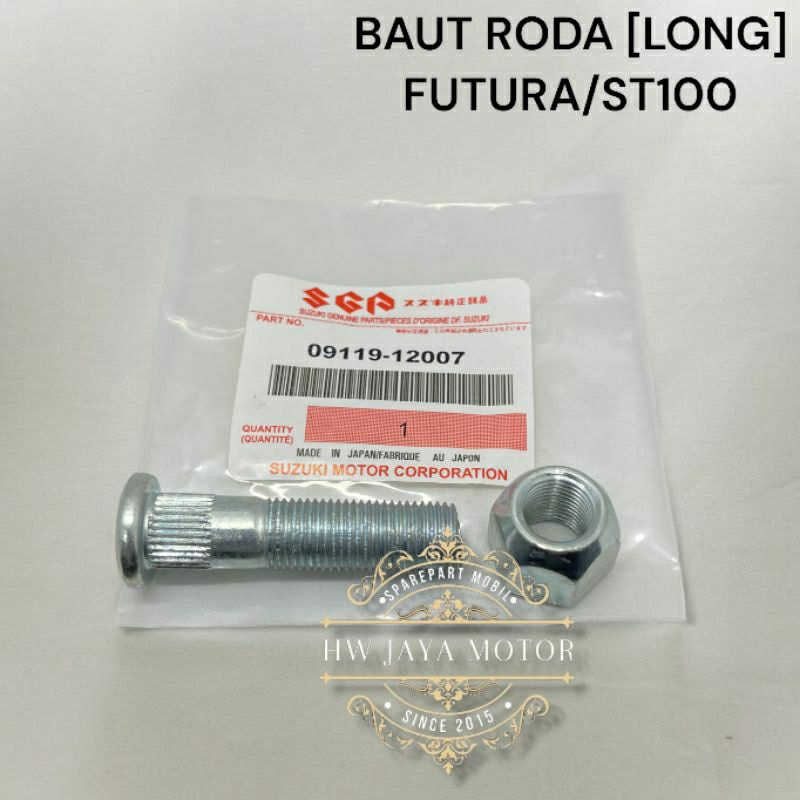 Jual BAUT RODA PANJANG & MUR SUZUKI FUTURA ST100 CARRY 09119-12007 ...