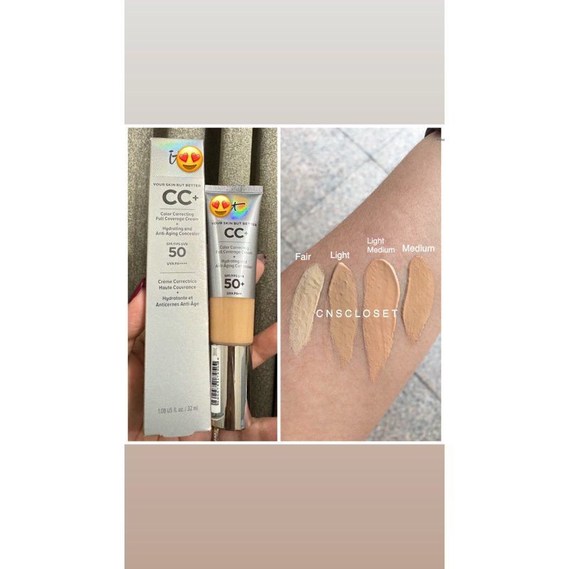 Jual !T C0smet1cs CC+ CC Cream fullsize 32ml | Shopee Indonesia