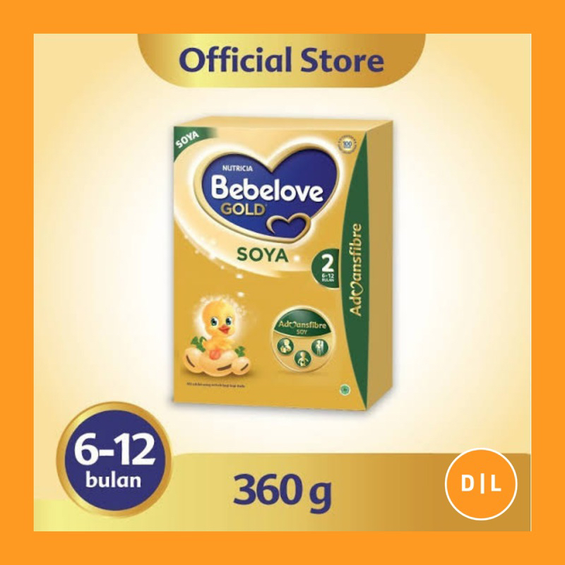 Jual BEBELOVE SOYA 2 360gr / susu pertumbuhan 6-12 bulan | Shopee Indonesia