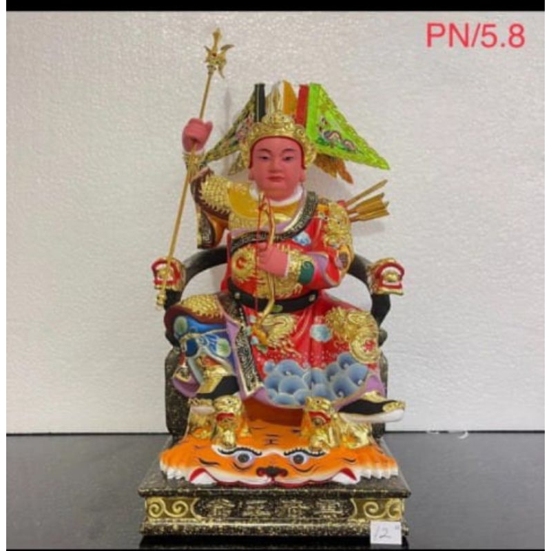 Jual patung dewa hun hu ong ya / hun ong ya - kayu taiwan - 12inch ...