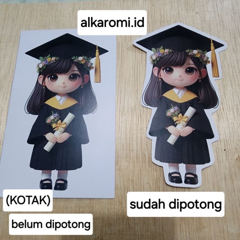 Jual EXTRA JUMBO 15cm Topper Wisuda Pelengkap Buket | Shopee Indonesia