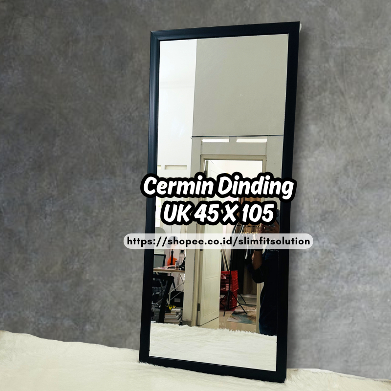 Jual Cermin Dinding Kaca Estetik Tempel Dinding 45 x 105 CM Cermin ...