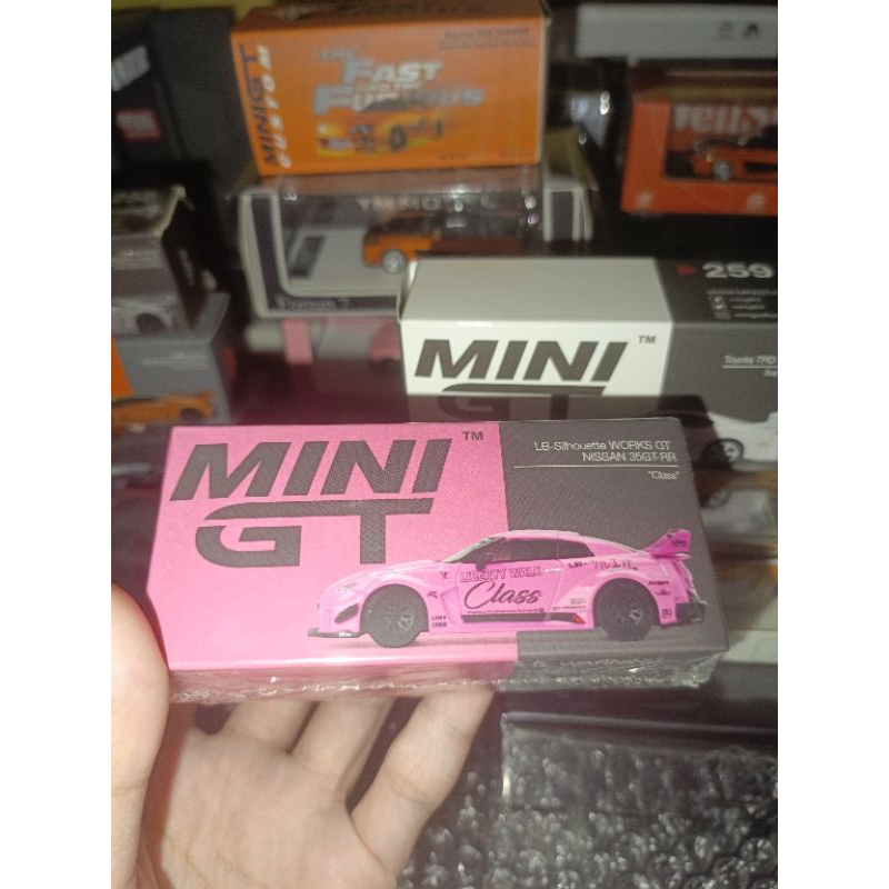 Jual MINI GT R35 LBWK CLASSY PINK LIBERTY WALK | Shopee Indonesia