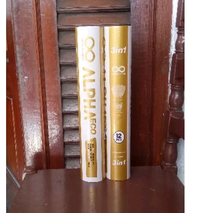 Jual Shuttlecock Alpha Eco 3 in 1 Badminton Bulutangkis | Shopee Indonesia