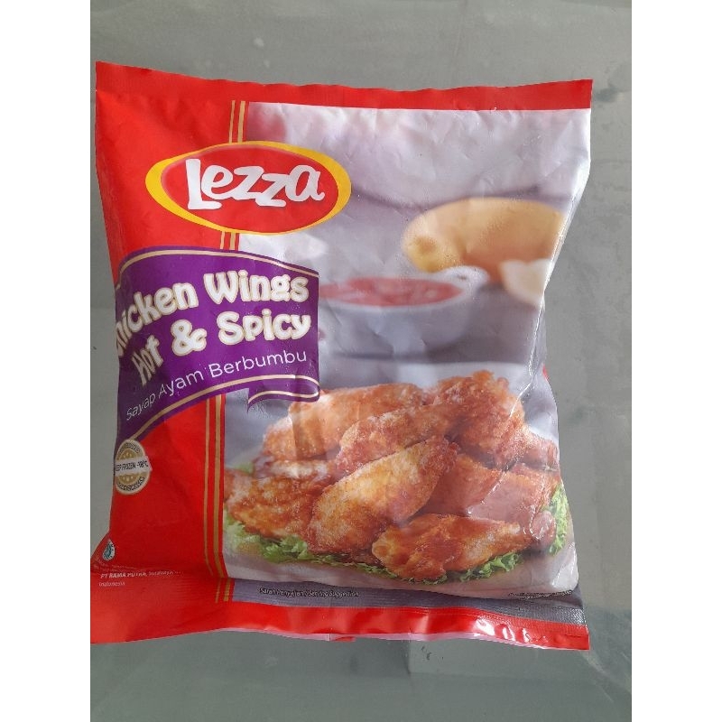 Jual LEZZA CHICKEN WINGS HOT & SPICY 400g | Shopee Indonesia