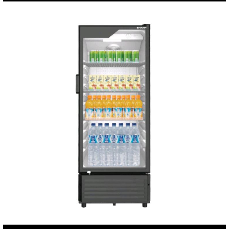 Jual showcase Sharp 170 fs / Showcase Sharp 3 rak bergaransi resmi ...