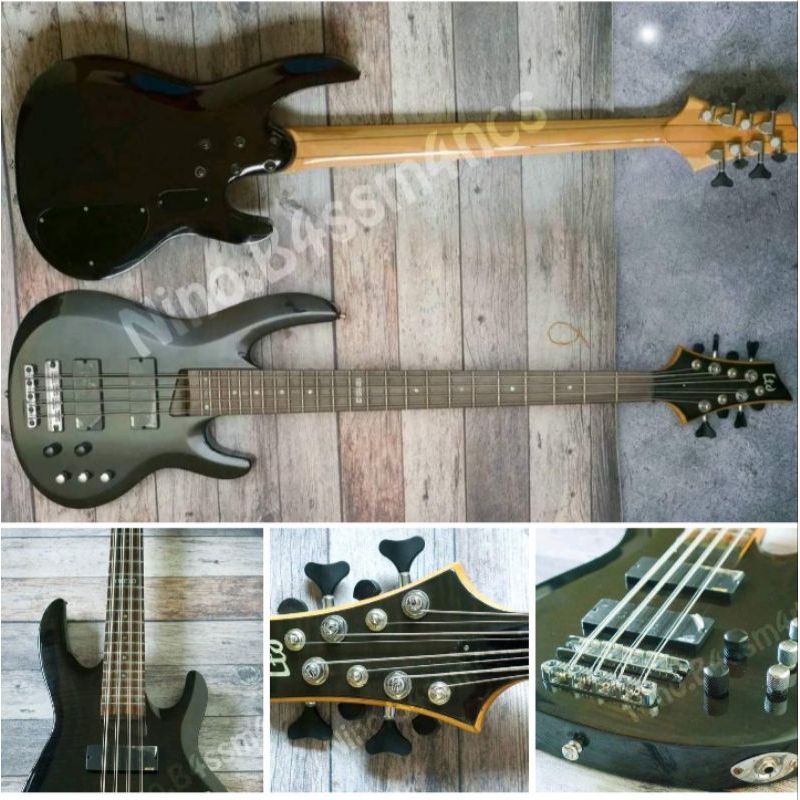 Jual Gitar bas LTD 8 string bas original | Shopee Indonesia