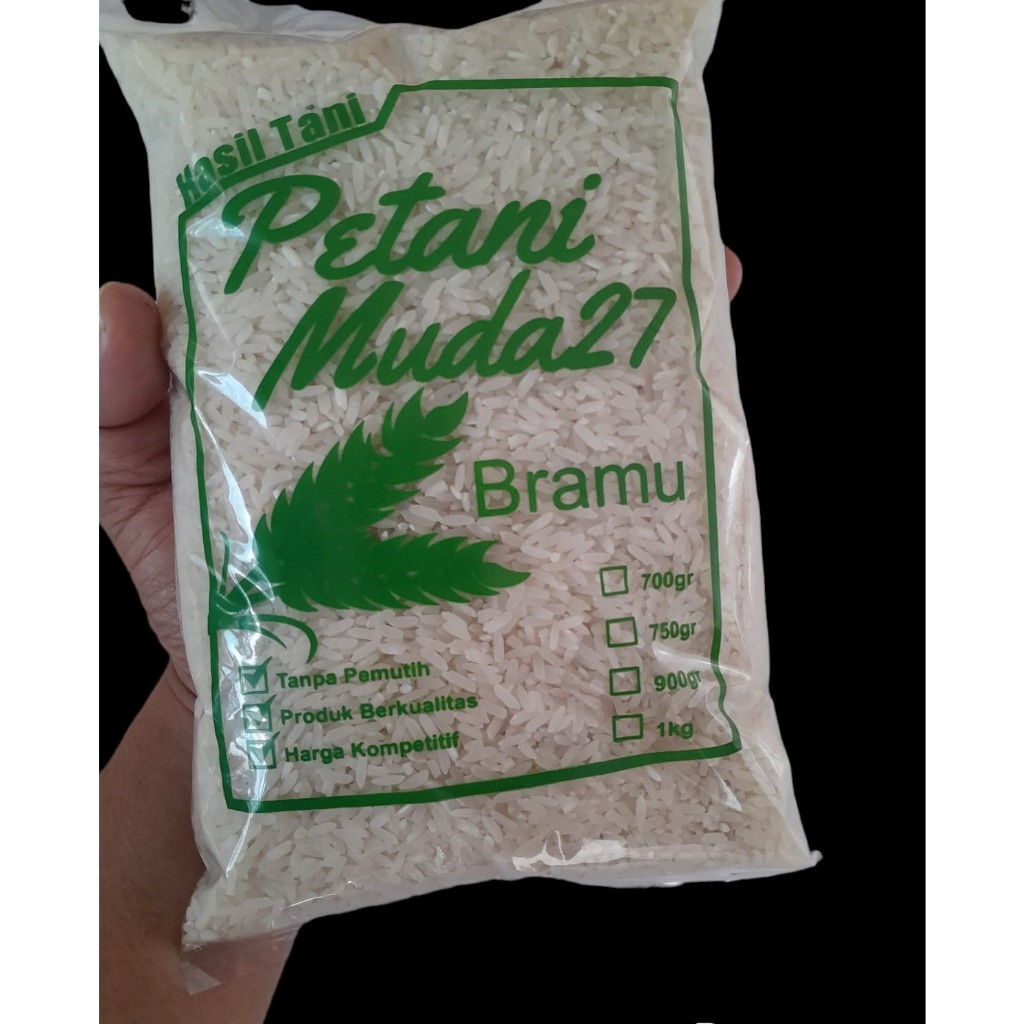 Jual Beras Bramu Petani Muda27 1kg | Shopee Indonesia