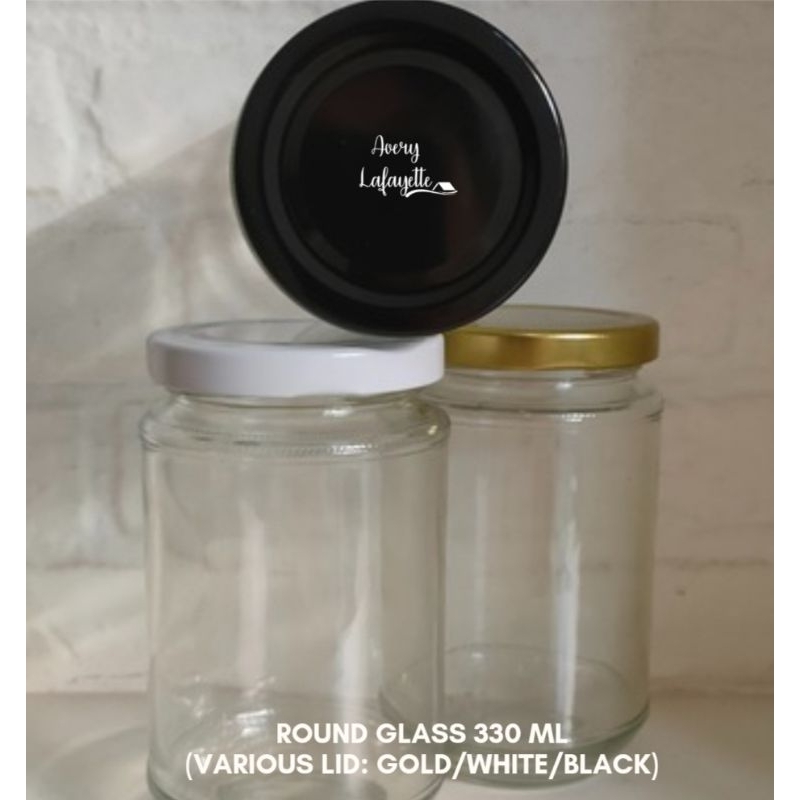 Jual Botol Kaca Silinder (330 ml) Tutup Warna Emas | Shopee Indonesia