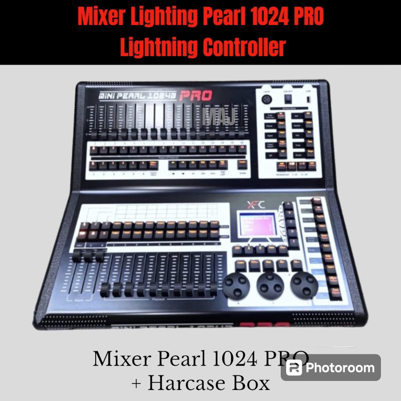 Jual Mixer lighting Pearl 1024B PRO Free Harcase Box | Shopee Indonesia