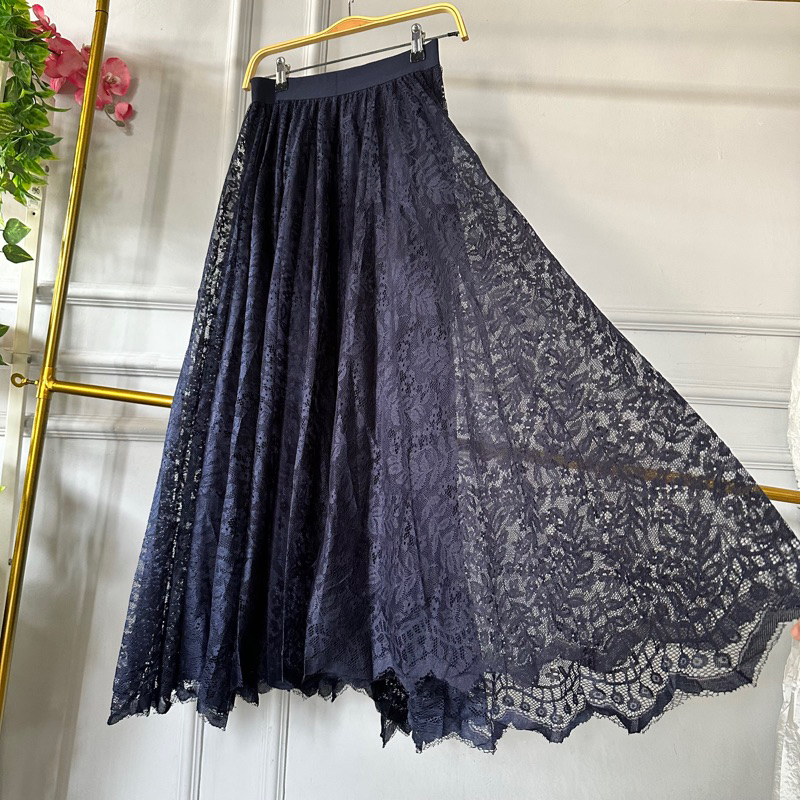Jual Youngmoodis rok brokat import vintage skirt brocade | Shopee Indonesia