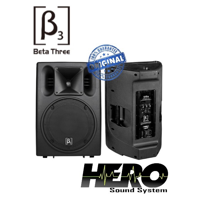 Jual Speaker Beta 3 / Beta Three U15A / U 15 A Speaker Aktif 15 Inch ...