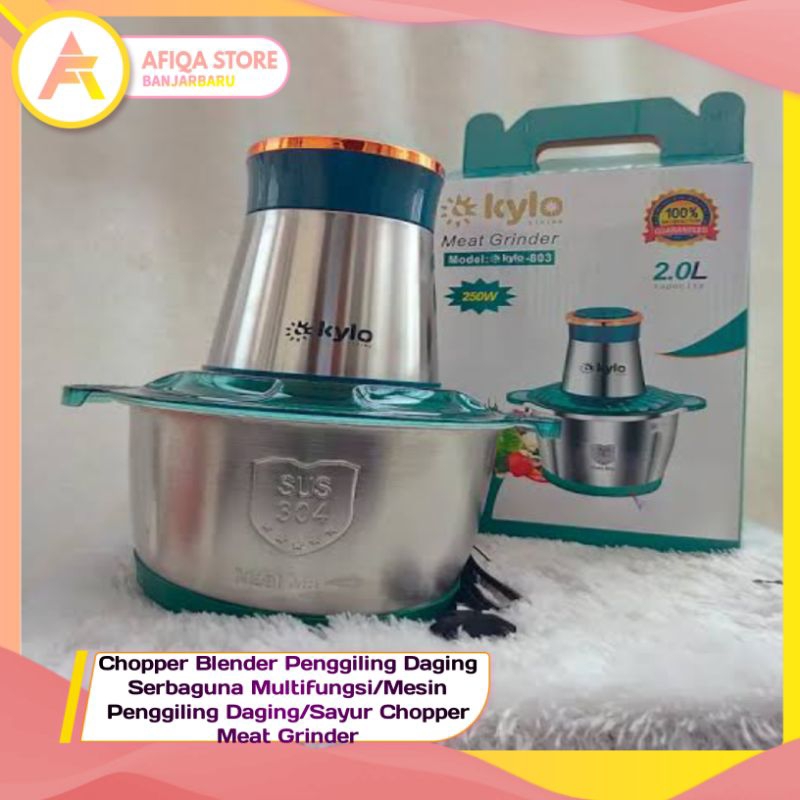 Jual Chopper Blender Daging Serbaguna Multifungsi / Blender Daging ...