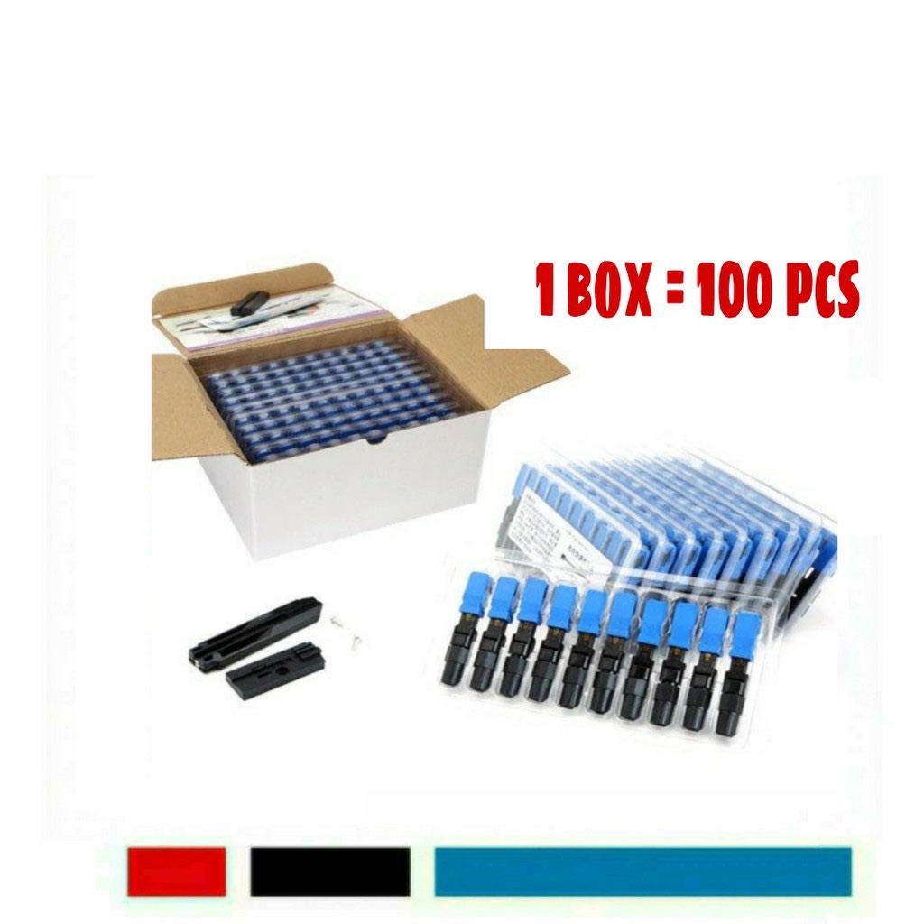 Jual Fast Connector SC UPC Fiber Optik Connector FTTH (10pcs) | Shopee ...