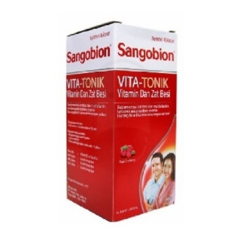 Jual Sangobion Vita Tonik sirup 250ml | Sangobion sirup | Sangobion ...