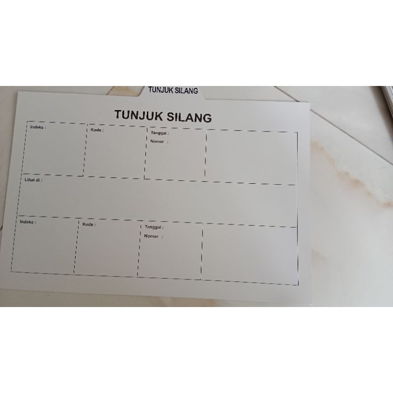 Jual HANGING FILE FOLDER GUIDE HANG MAP GANTUNG MAP ARSIP SEKAT ARSIP ...