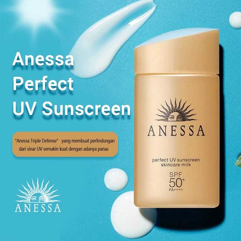 Jual Anessa Sunscreen 60ml SPF 50+ PA++++ UV prevention moisturizing ...