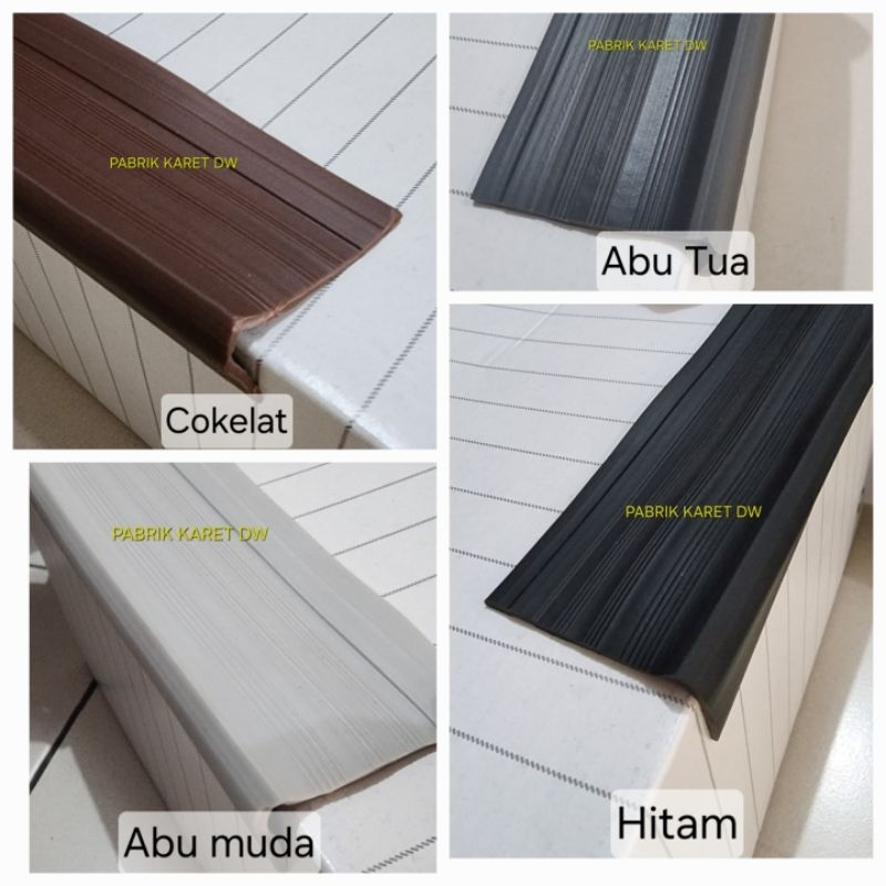 Jual KARET STEP NOSING TANGGA , LIS TANGGA SIKU , ANTI SLIP TANGGA ...