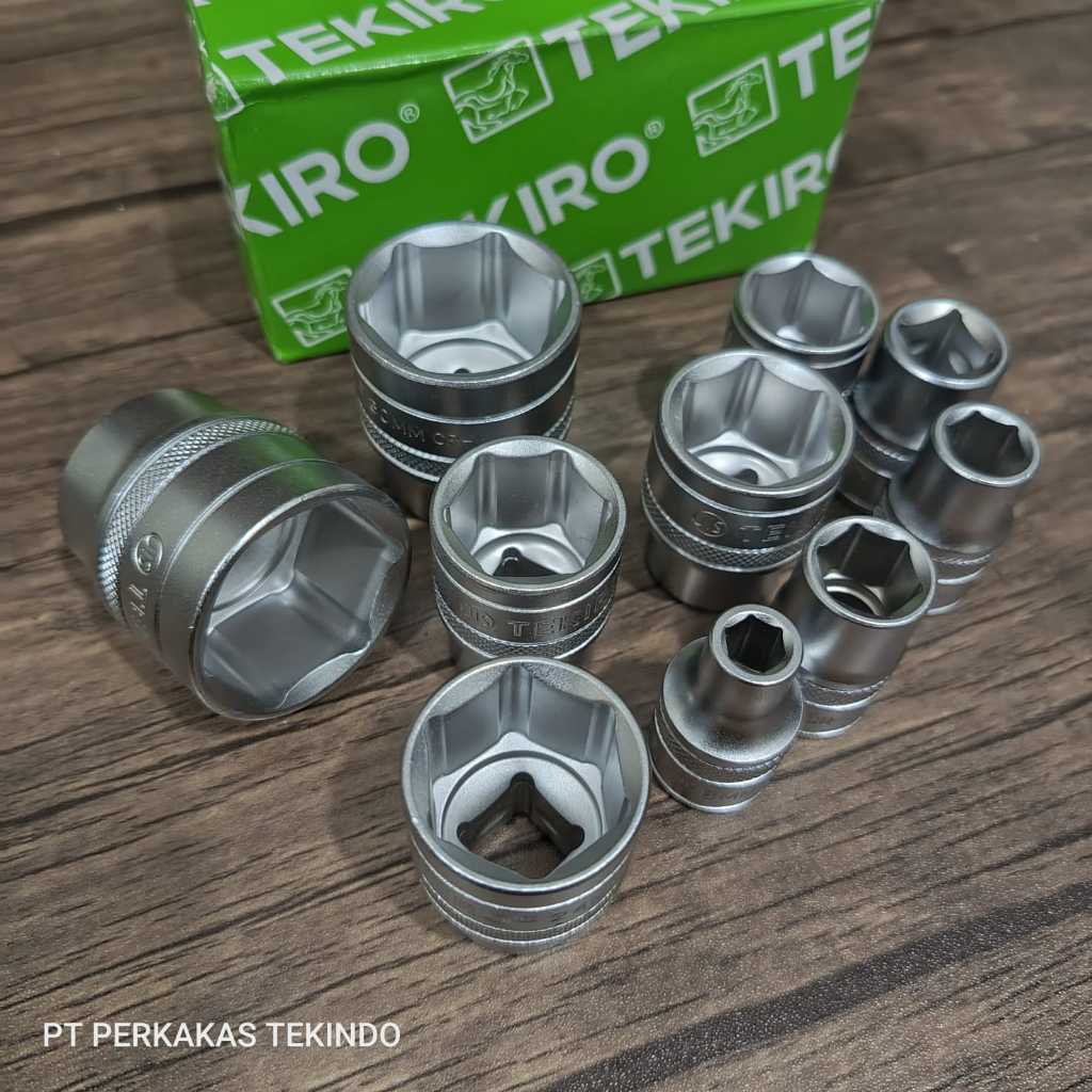 Jual Mata Shock Sok Tekiro 1/2 6PT 8-32 Mm Satuan / Tersedia Juga kunci Shock Set Lengkap 1 Set ...
