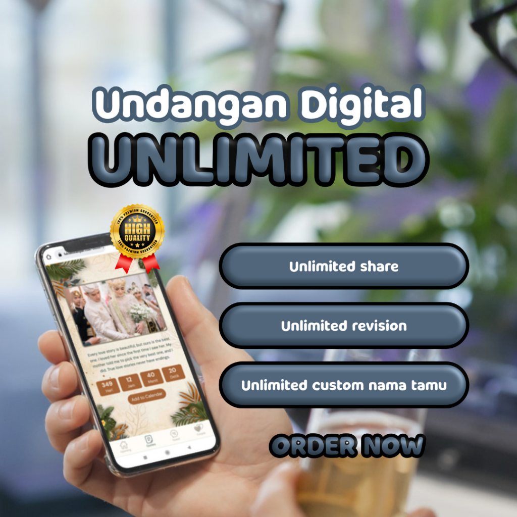 Jual Undangan Pernikahan Digital Website | Shopee Indonesia