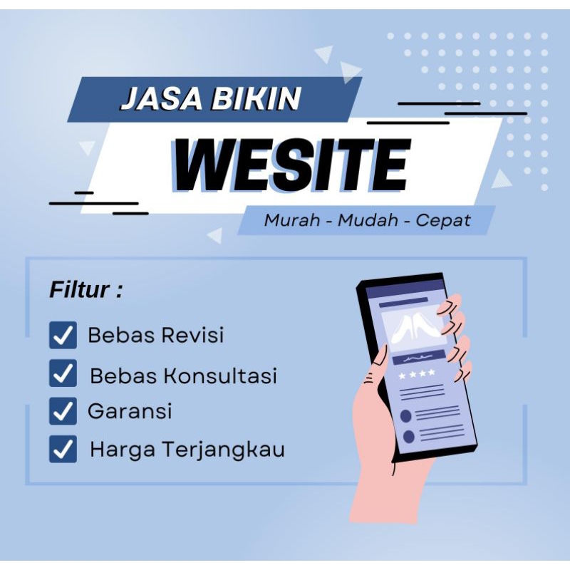 Jual Jasa pembuatan website | Shopee Indonesia