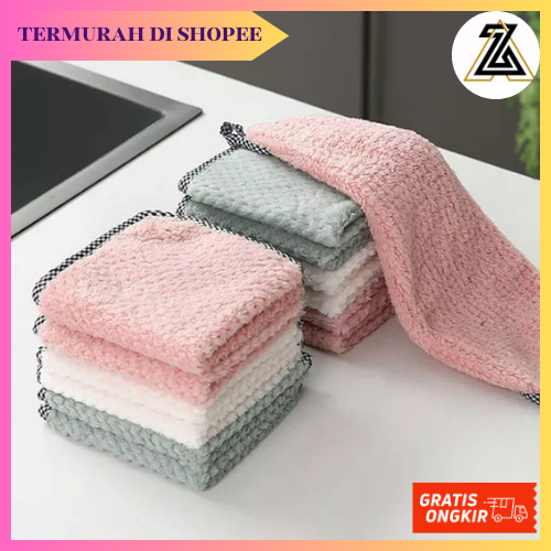 Jual LAP KAIN TANGAN MINI HALUS GANTUNG LAP DAPUR MEJA ...