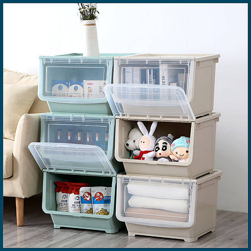 Jual Container Box Plastik Storage Box Kotak Penyimpanan Mainan/Baju ...