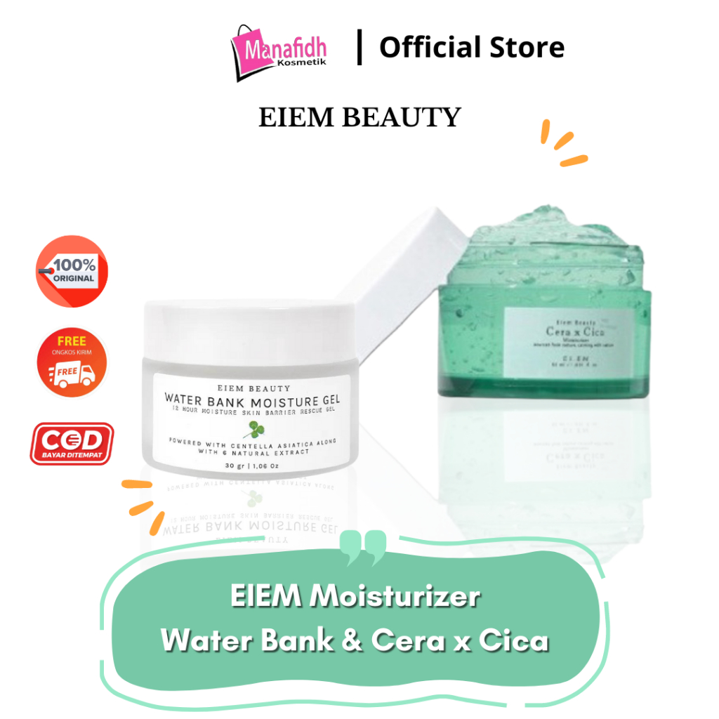 Jual EIEM Beauty Water Bank Moisturizer 30g | Shopee Indonesia