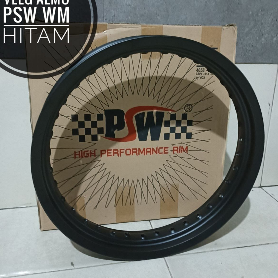 Jual Velg almunium PSW 250 17 WM hitam | Shopee Indonesia
