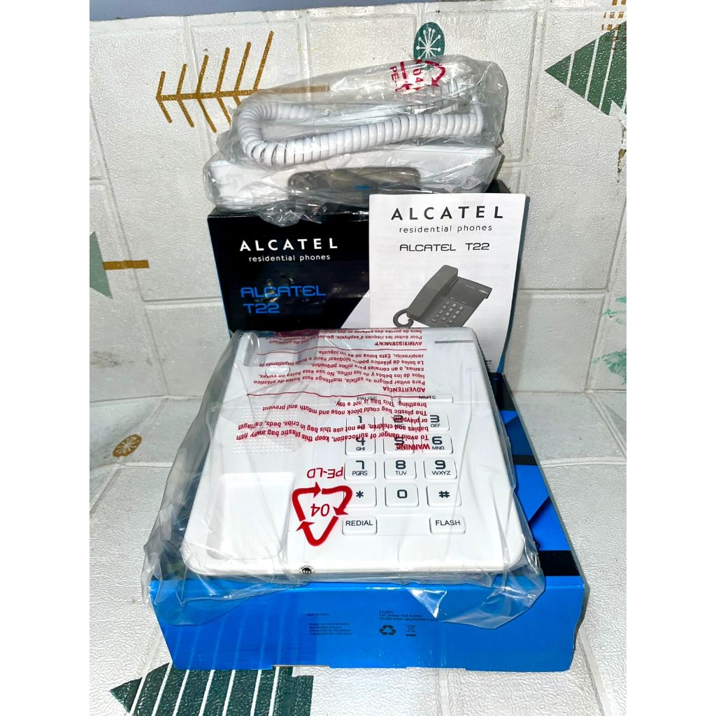 Jual Alcatel T22 Single Line Telepon Rumah/kantor-Putih | Shopee Indonesia