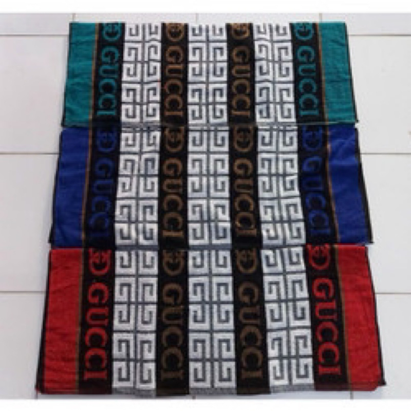 Jual Handuk Gucci Lebar Jumbo Ukuran 90x145cm | Shopee Indonesia