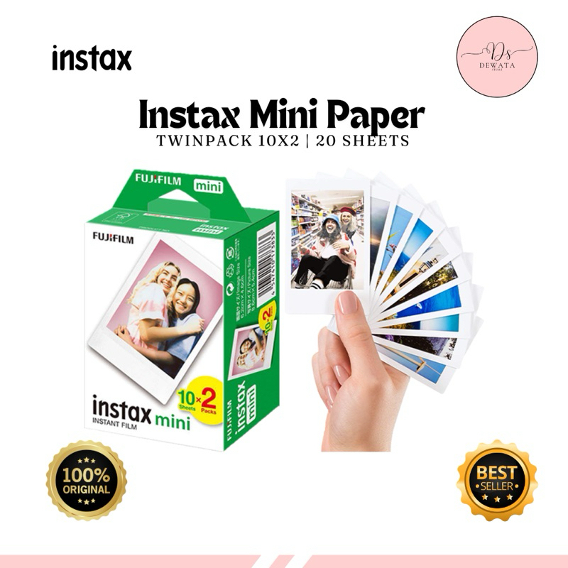 Jual Instax Mini Paper Twinpack 10x2 | Shopee Indonesia