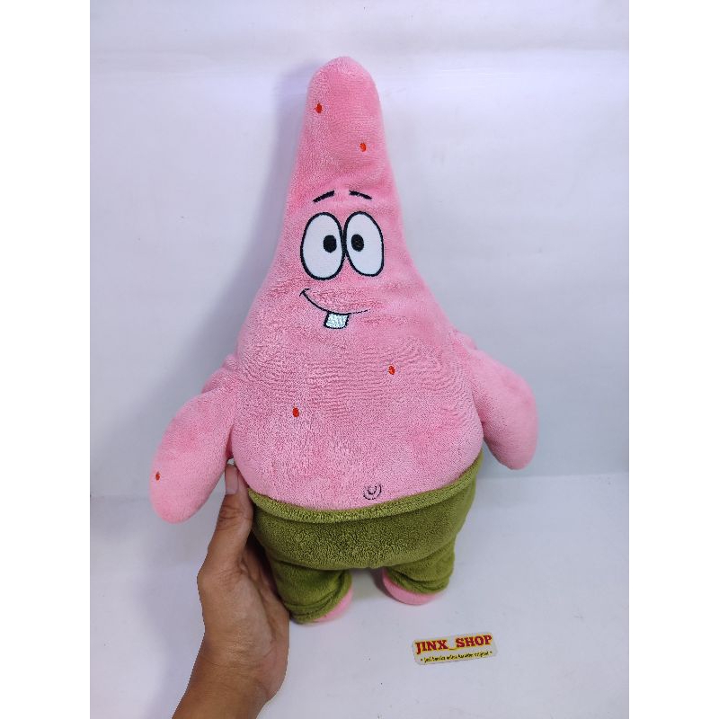 Jual boneka Spongebob Squarepants original Patrick star brand pudar ...