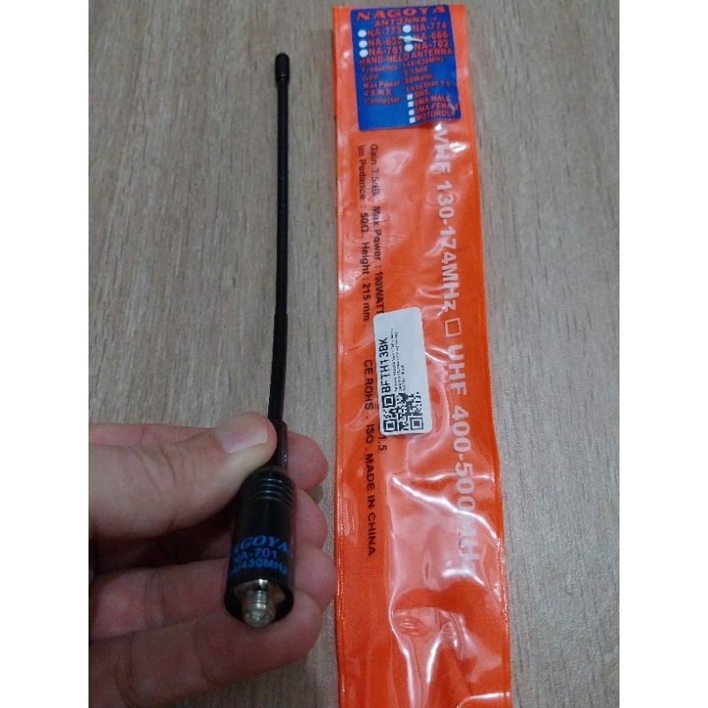 Jual antena ht na701 female dualband buat texas tx2 tx3 baofeng bf888s ...