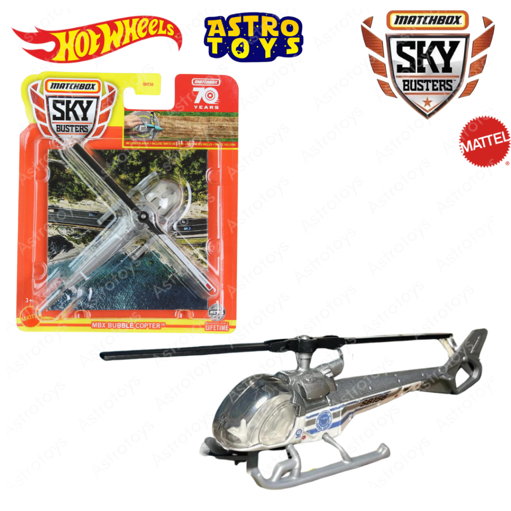 Jual Matchbox Sky Busters Diecast Metal Pesawat Helikopter Capung ...