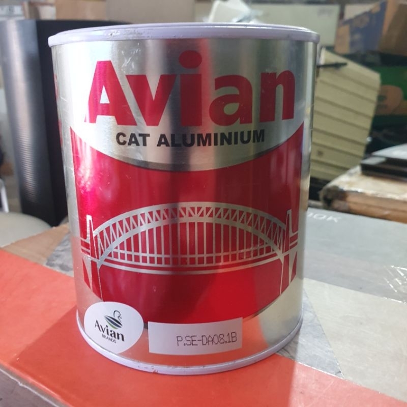 Jual cat besi aluminium AVIAN Silver 750mL | Shopee Indonesia