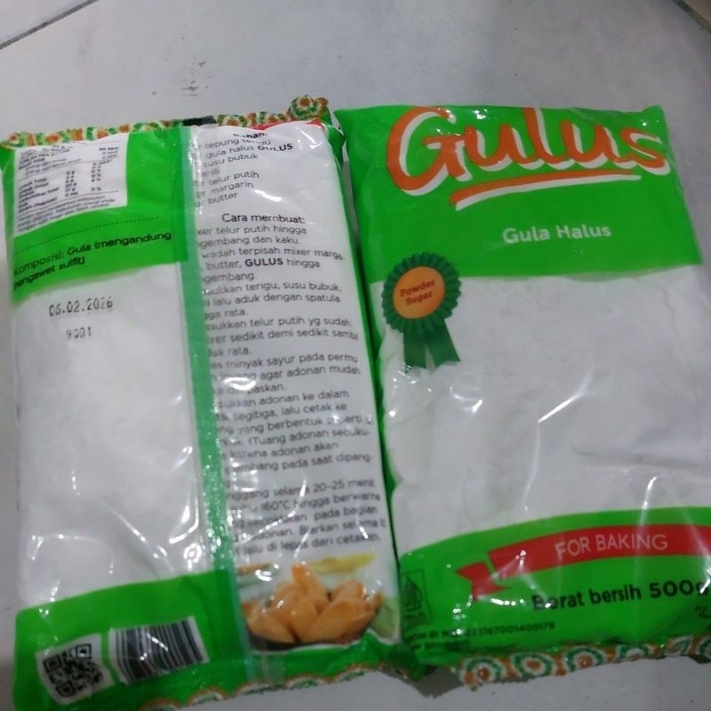 Jual gulus gula halus untuk segala jenis kue kering atau basah kemasan ...