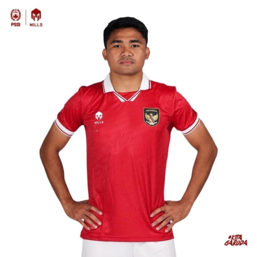 Jual JERSEY TIMNAS INDONESIA HOME 2022-2023 MILLS REPLICA VERSION ...