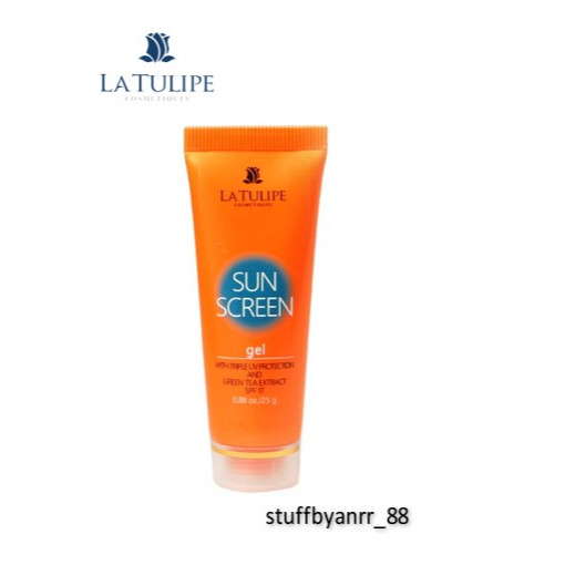 Jual La Tulipe Sunscreen Gel 25G | Shopee Indonesia