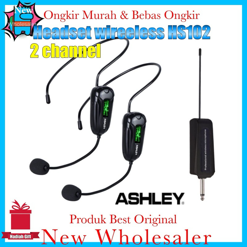 Jual Mic headset Mc Call Ashley HS102 Original Wireless Microphone ...