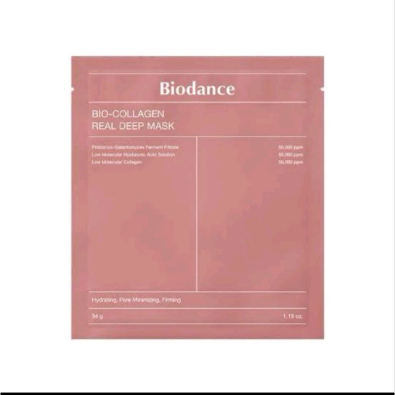 Jual BIODANCE Collagen Real Deep Sheet Mask | Shopee Indonesia