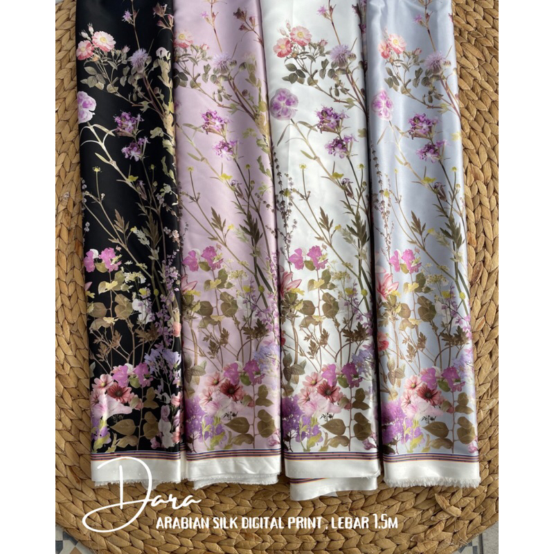 Jual textile kain arabian silk lebih tebal dari armani silk (harga per ...