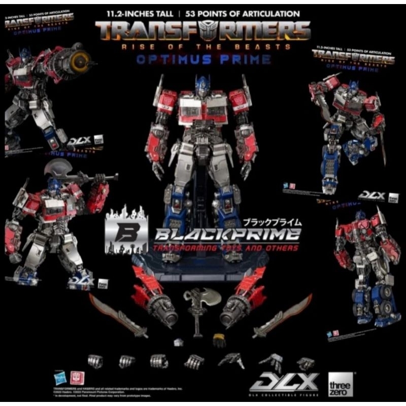 Jual Threezero DLX Optimus Prime Transformers Rise Of The Beast ROTB ...