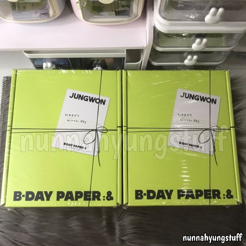 Jual [READY STOCK] PC JUNGWON B-DAY PAPER OFFICIAL (ENHYPEN) PHOTOCARD ...