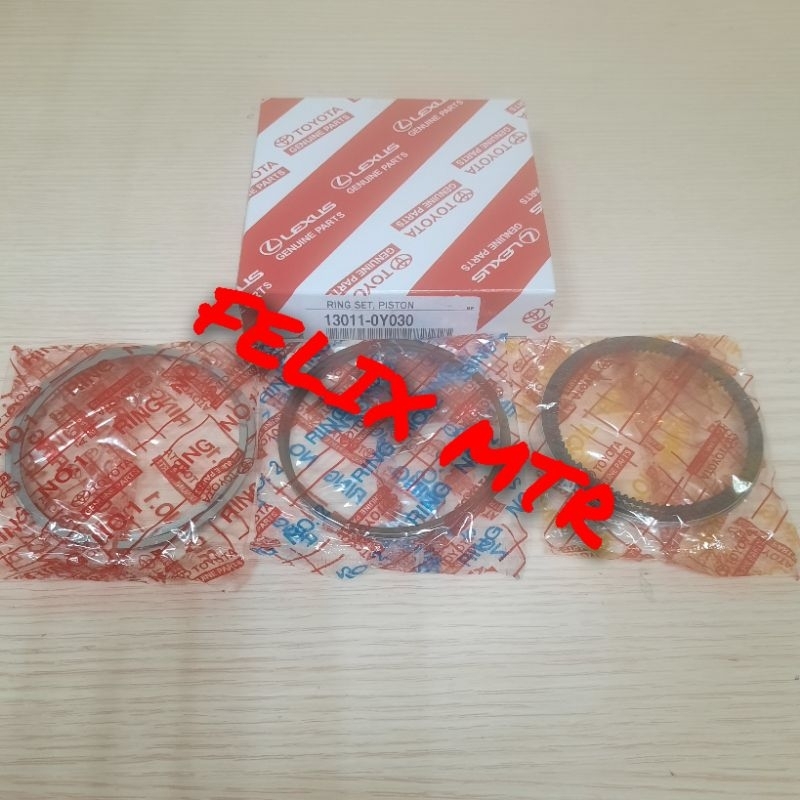 Jual RING PISTON RING SEHER SET CALYA 1.2 1.200CC SIGRA 1.2 1.200CC GRAND NEW AVANZA VELOZ 1.3 1 ...