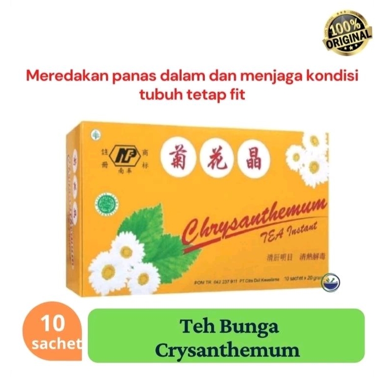Jual Chrysanthemum Tea / Teh kembang - Pereda Panas Dalam 10's x 20gr ...