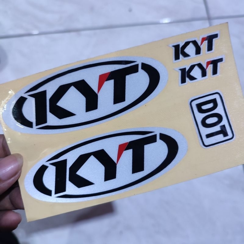 Jual Stiker Helm Kyt 1 set Cutting Sticker | Shopee Indonesia
