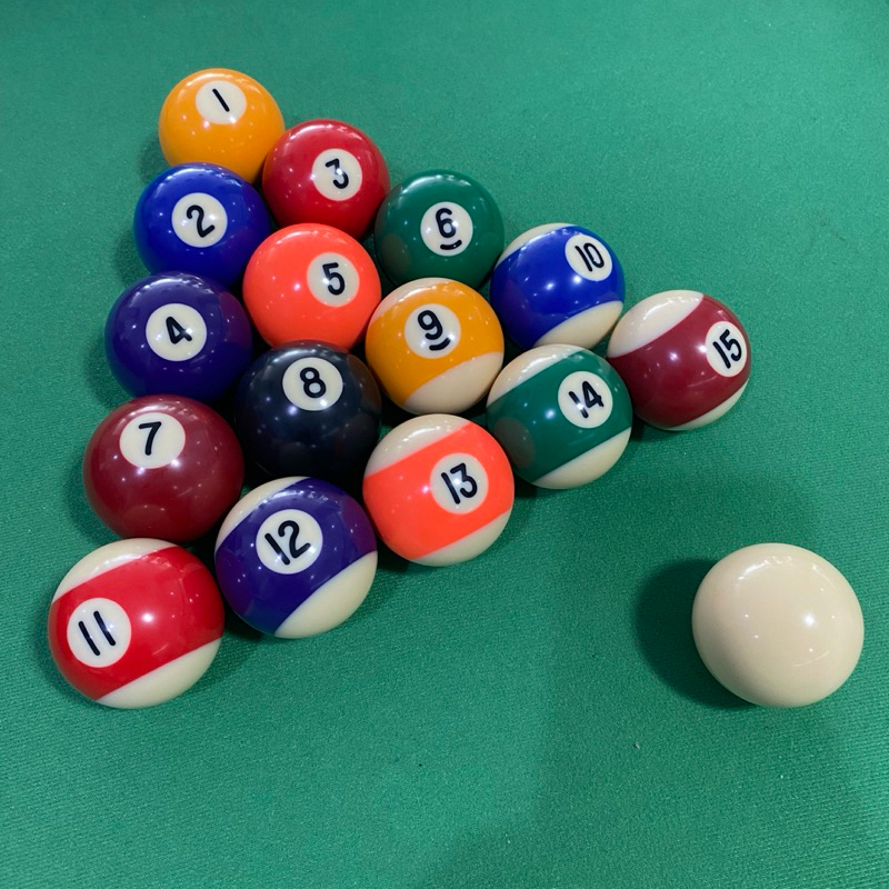Jual BOLA SNOOKER BILLIARD SET UKURAN 2-1/16 22 BUAH MERK PALMER ...