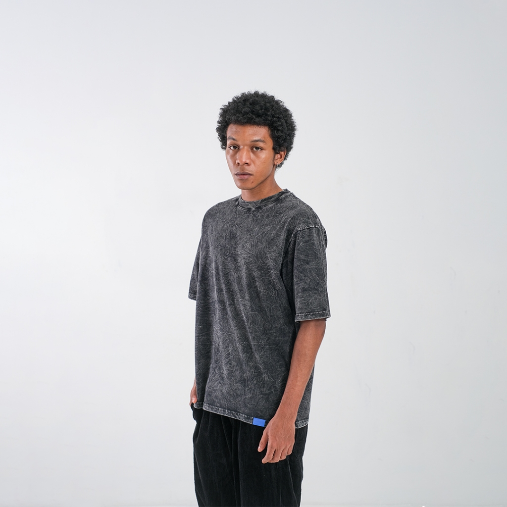 Jual Fhundred - Kaos Washed Cote 24s Oversized Fit | T-Shirt Washed ...