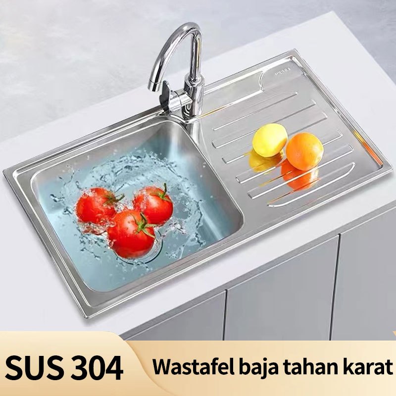 Jual Bak Cuci Piring stainless steel Set Lengkap Tahan lama dan tidak ...